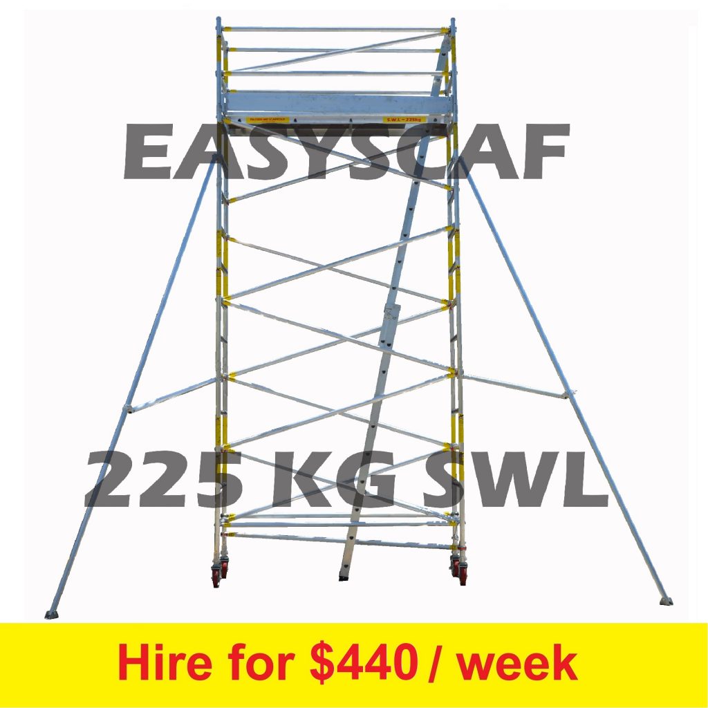 EASYSCAF 4.0m Mobile Scaffold-Single width | Mr Scaffold