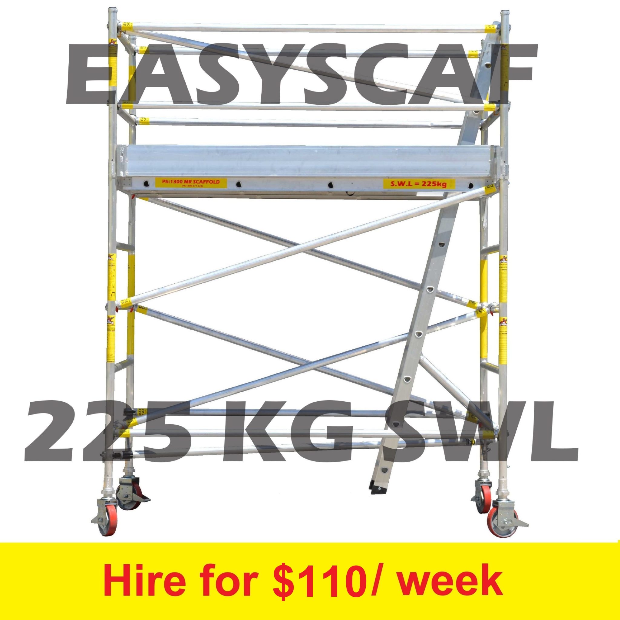 Single width lightweight scaffold entry level | Mr Scaffold